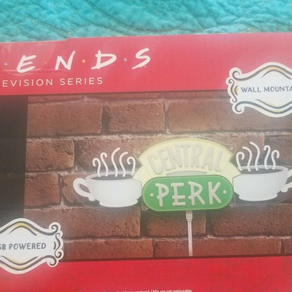 Central Perk | Wall Decor | Friends Central Perk Led Neon Light Sign ...